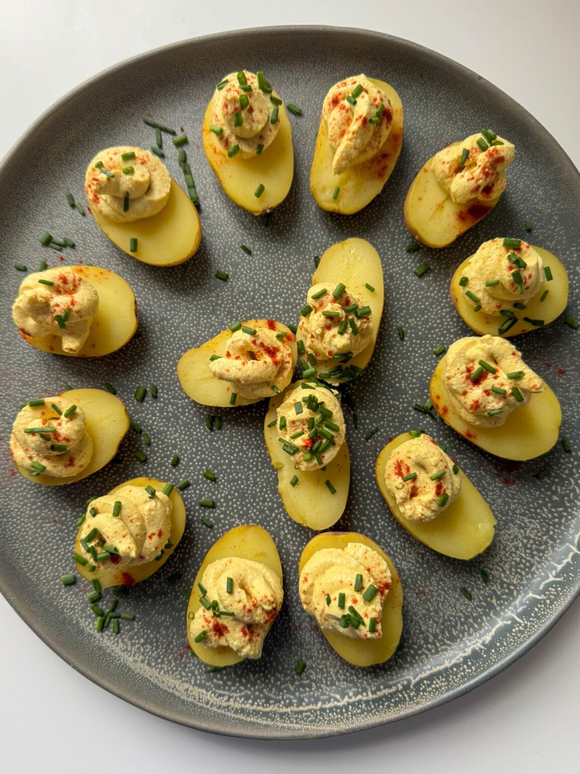 Creamy Vegan Devilled Potatoes - from Plants with Love